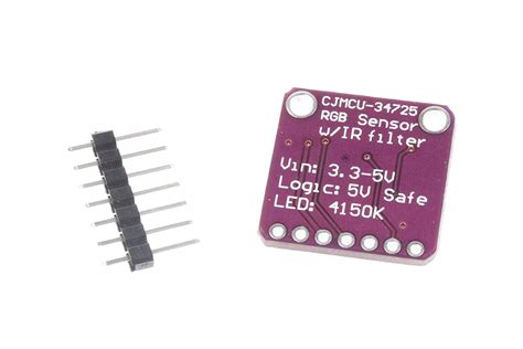 tcs34725 rgb 顏色辨識感測器 color sensor 顏色感測器模組 台灣智能感測科技