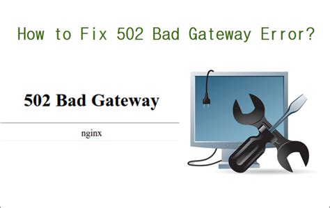 how to fix 502 bad gateway error webnots