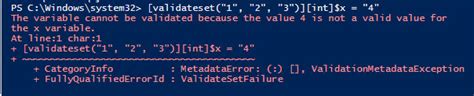 powershell variables data types and objects