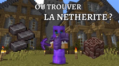 Trouver De La Netherite 1 17 Minecraft Tuto 23 Youtube