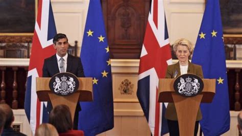 Ni Brexit Deal Sunak Says Deal Charts New Way Forward For Northern