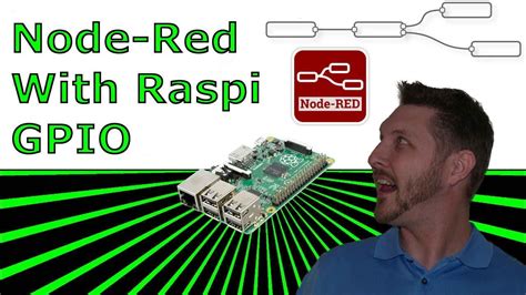 node red control raspi gpio youtube