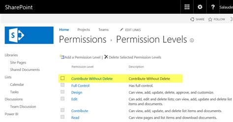 sharepoint online create permission level using powershell
