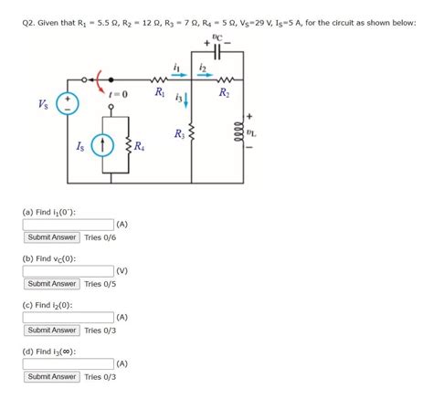 Solved Q2 Given That R1 5 5Ω R2 12Ω R3 7Ω R4 5Ω Vs 29