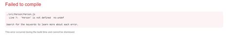 reactjs why is the default exported component is giving no undef