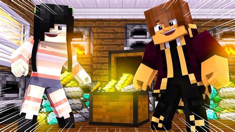Minecraft Namorada Estamos Ricos No Mine Youtube