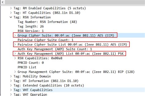 how to add wireless encryption type as a column ask wireshark