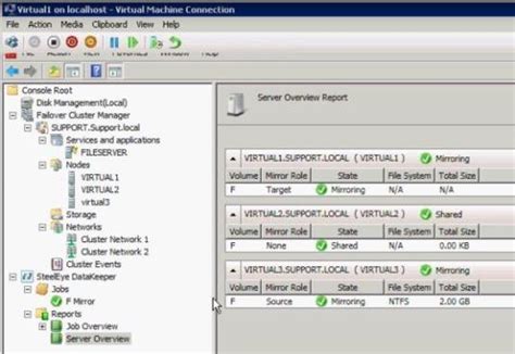 extending a traditional 2 node wsfc cluster to a third node via datakeeper