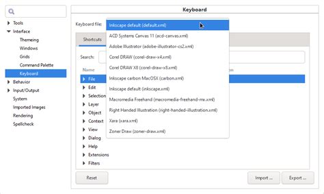 Customizing Keyboard Shortcuts — Inkscape Beginners Guide 1 0