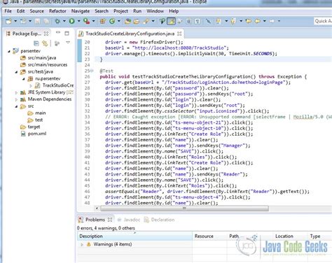 selenium automation testing tutorial examples java code geeks 2022