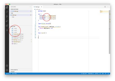 x tools gopls blank identifiers show up in outline view · issue