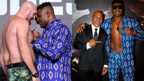 Fury Vs Ngannou Intense Ko Threats Boil Down To Laughter On Stage As