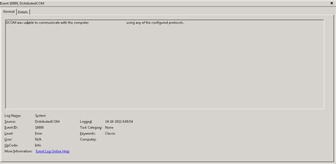 dpm dcom was unable to communicate with the computer using any of the