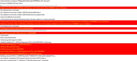 implemented mdt in my sccm to enable windows features