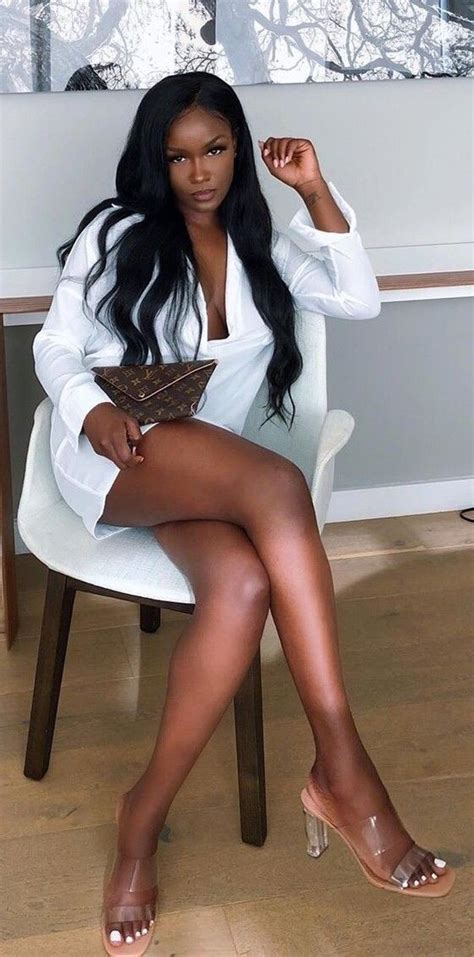 Great Legs Nice Legs Beautiful Black Women Ebony Beauty Dark Beauty