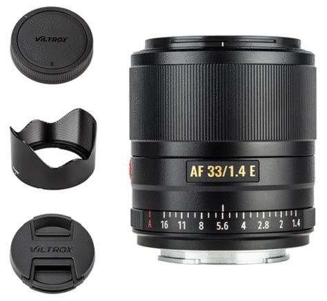 Technische Daten Viltrox 33mm F1 4 Af Sony E Mount Aps C Viltrox