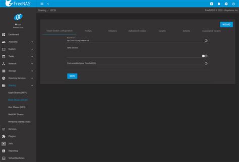 12 sharing — freenas®11 3 release user guide table of contents