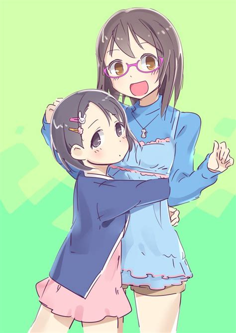 Safebooru 2girls Black Eyes Black Hair Blue Dress Blue Jacket Blue