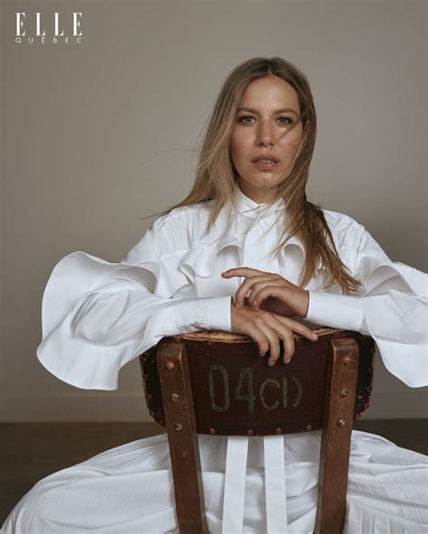 Les Photos Du Shooting De Magalie Lépine Blondeau Pour Elle Québec