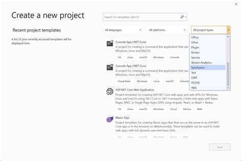 easily create blazor projects using syncfusion blazor