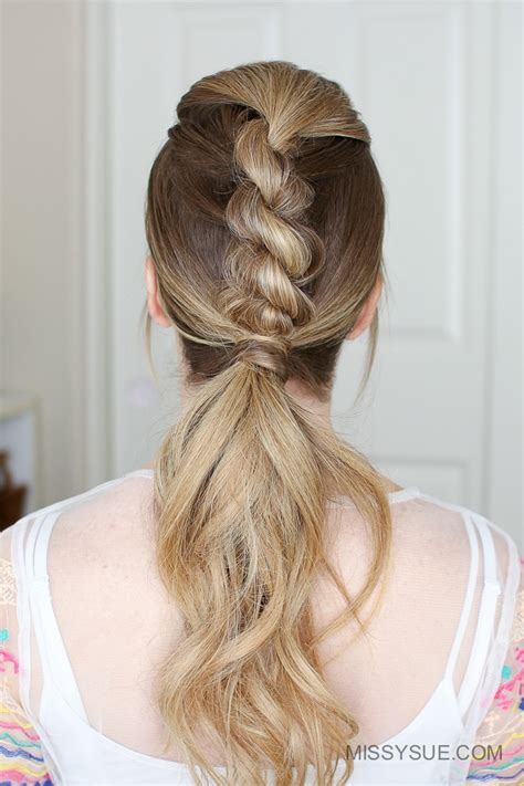 3 Easy Rope Braid Hairstyles Missy Sue