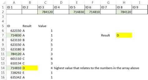 excel using index max if to find multiple values in array and get for