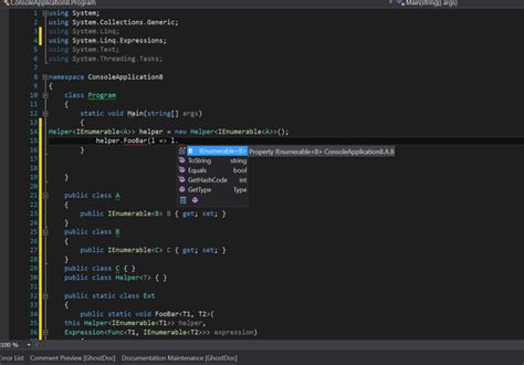 c open generic type arguments cannot be inferred from the usage