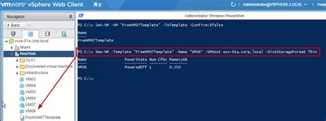 managing vsphere using vmware powercli