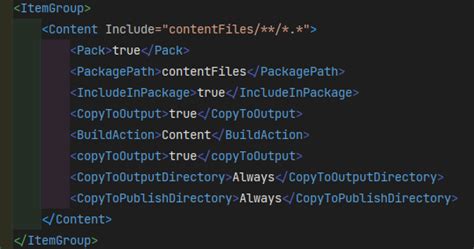 c how to read text from an included content file in a nuget package