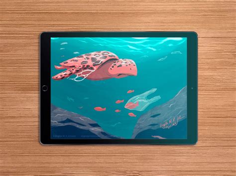 Underwater Rubbish Birgitte M R Johnsen Illustration And Design