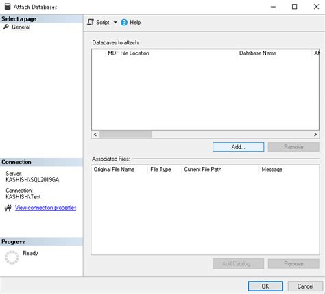 Move A Sql Database Using The Detach And Attach Method