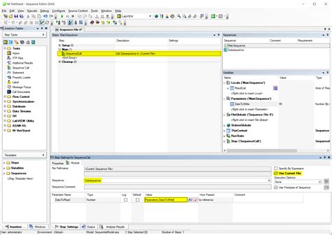select execute run mainsequence from the top toolbar