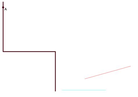 draw polyline based on another polyline that follows object shape