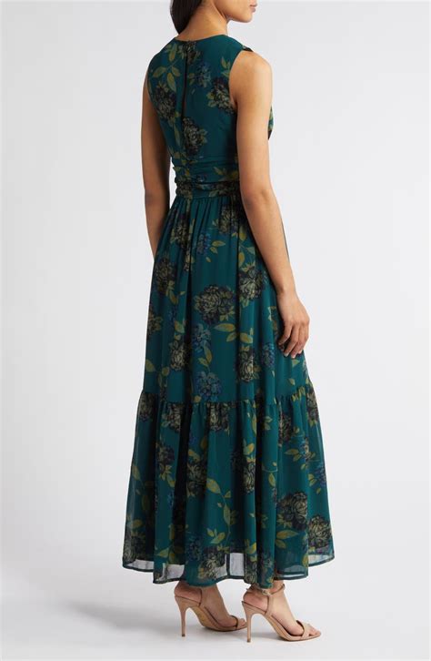 Chelsea28 Print Sleeveless Chiffon Maxi Dress Nordstrom