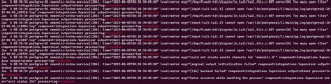hub topic how to limit log fowarder too many open files