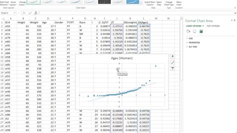 normal quantile q q plots in excel part 2 youtube