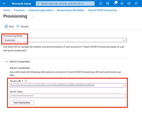 how to set up scim provisioning in azure ad tresorit knowledge base