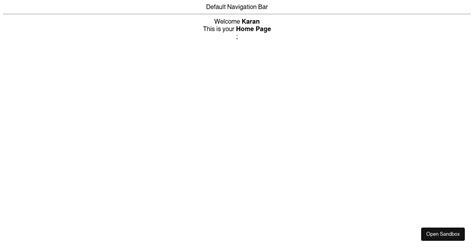 react router v6 2023 forked codesandbox