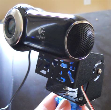 face tracking with a pan tilt servo bracket sparkfun electronics