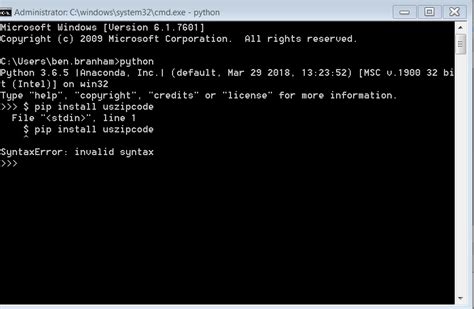 anaconda python 3 6 uszipcode install stack overflow