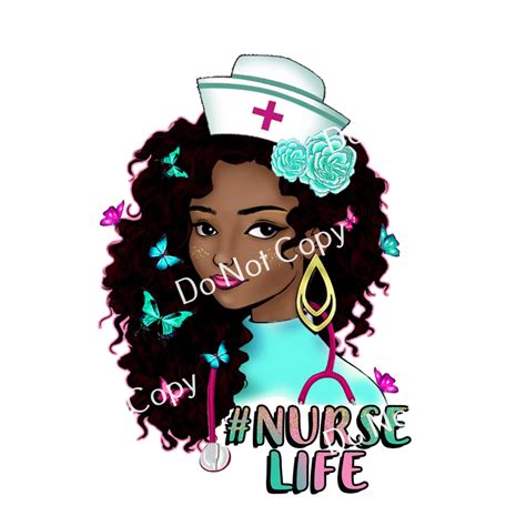 Colorsplash Ultra Transfers African American Nurse Life Cf