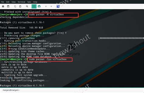 how to install virtualbox on manjaro linux latest version linux shout