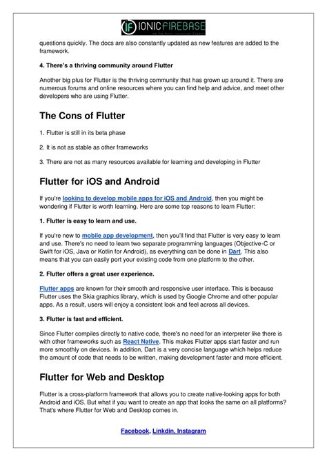 ppt is flutter worth learning top 7 reasons to learn flutter