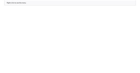 react contextmenu examples codesandbox