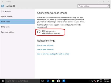 configure automatic microsoft intune enrollment of windows