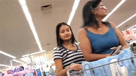 Bulge Watching In Walmart Mom And Daughter Youtube