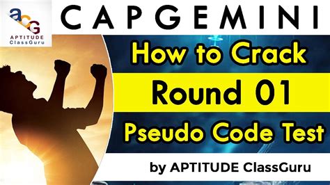01 how to crack capgemini pseudo code test pseudo code questions