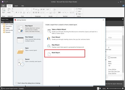 sql server reporting service how to handle common end