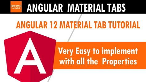 angular 12 material tab angular 8 tabs material tab with properties