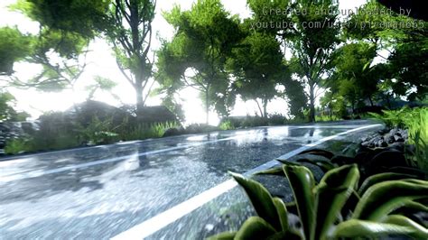 unreal engine 4 roads and foliage youtube